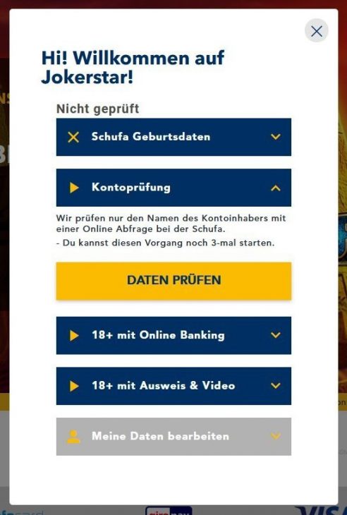 Jokerstar - 60 Jahre Erfahrung jetzt als Online Casino!
